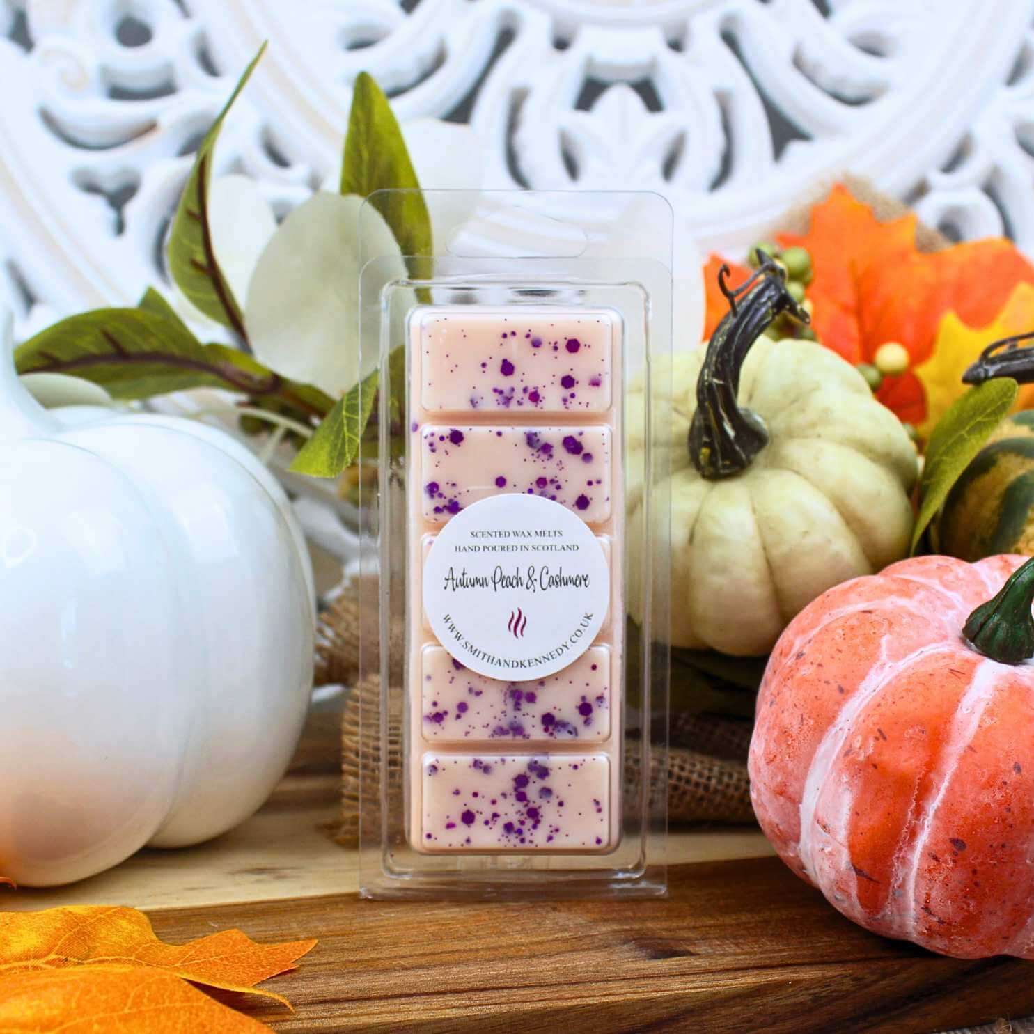 Autumn Wax Melts / Autumn Peach & Cashmere / Luxury Scent – Smith ...