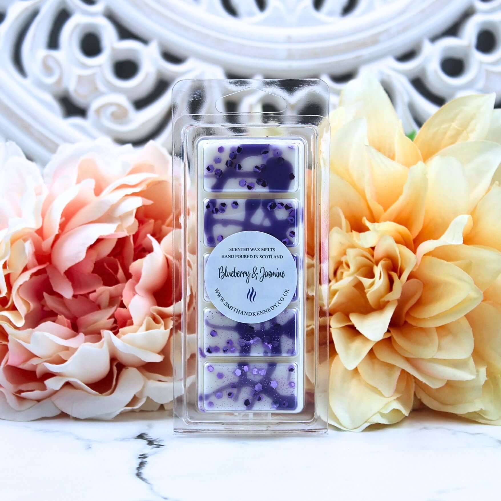 Blueberry & Jasmine Wax Melt / Fruity & Fresh / Laundry Scent
