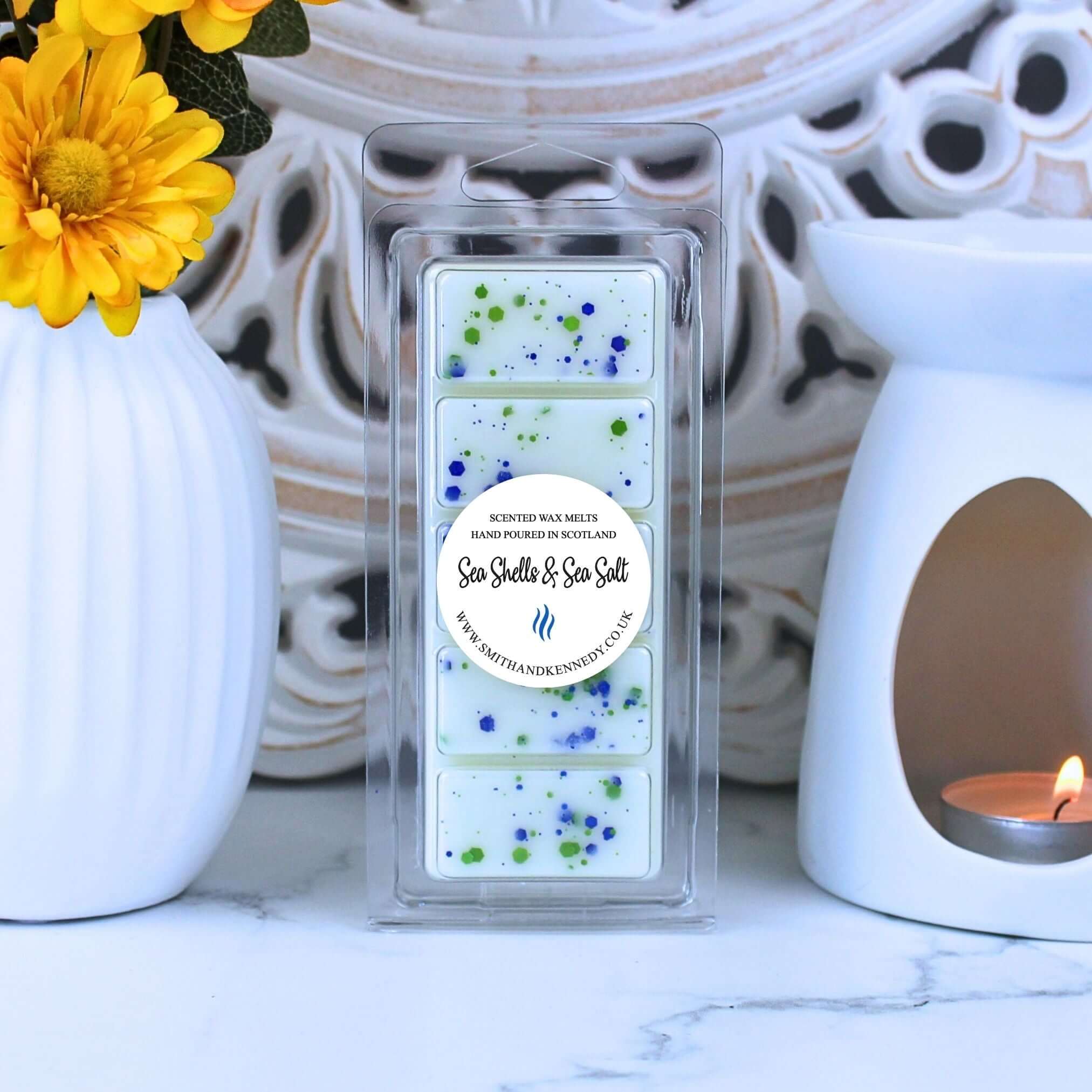 Sea Shells & Sea Salt Wax Melt | Tropical & Fresh Summer Scent